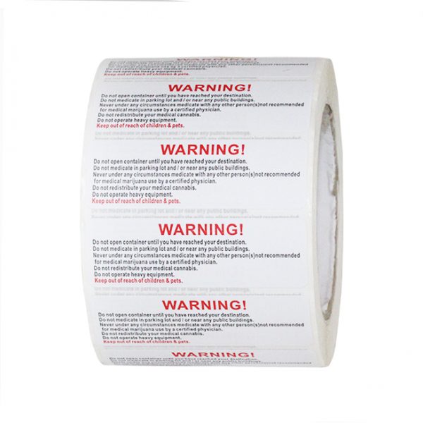 Medical Marijuana Labels for RX Cannabis - 420 Stock