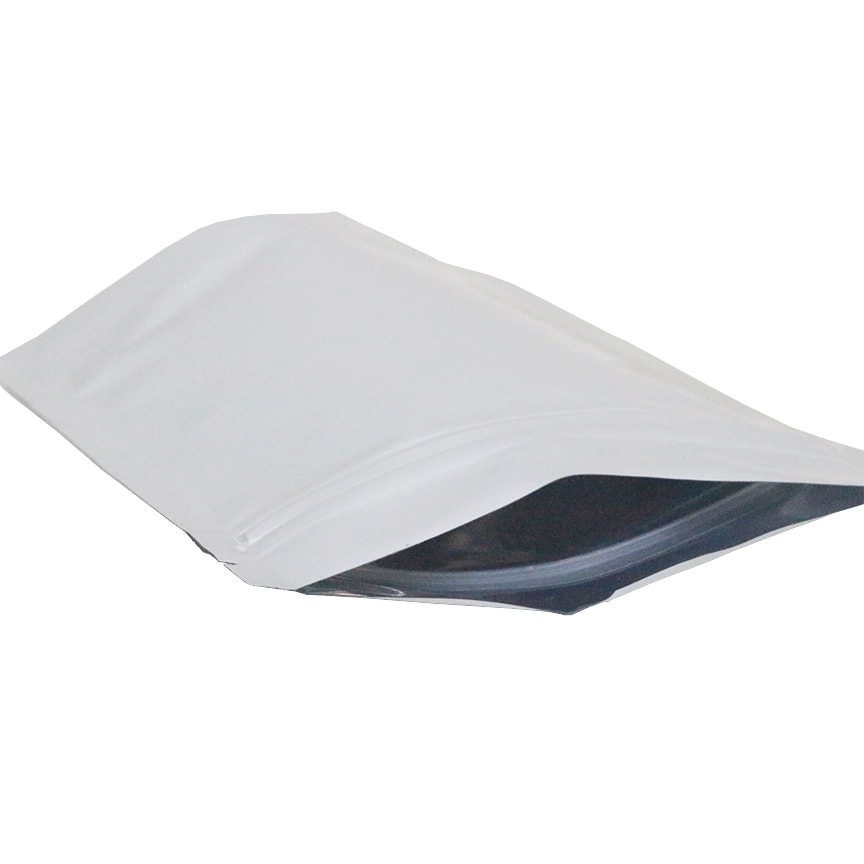 1/8 Ounce White/White Mylar Bags (1000 pieces) | Bulk Wholesale ...