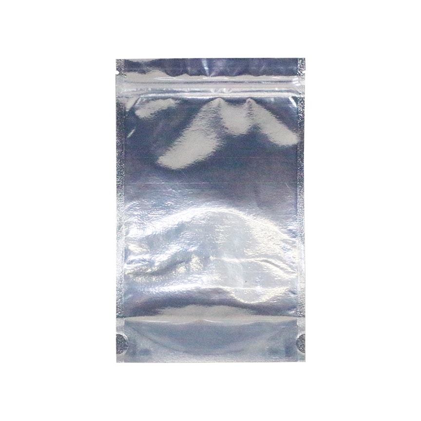 1/2 Ounce Mylar Dispensary Bags - Kraft/Clear, 1000 pieces