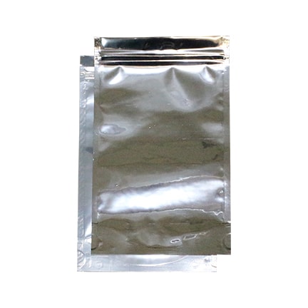 1/2 Ounce Mylar Dispensary Bags - Silver/Clear, 1000 pieces