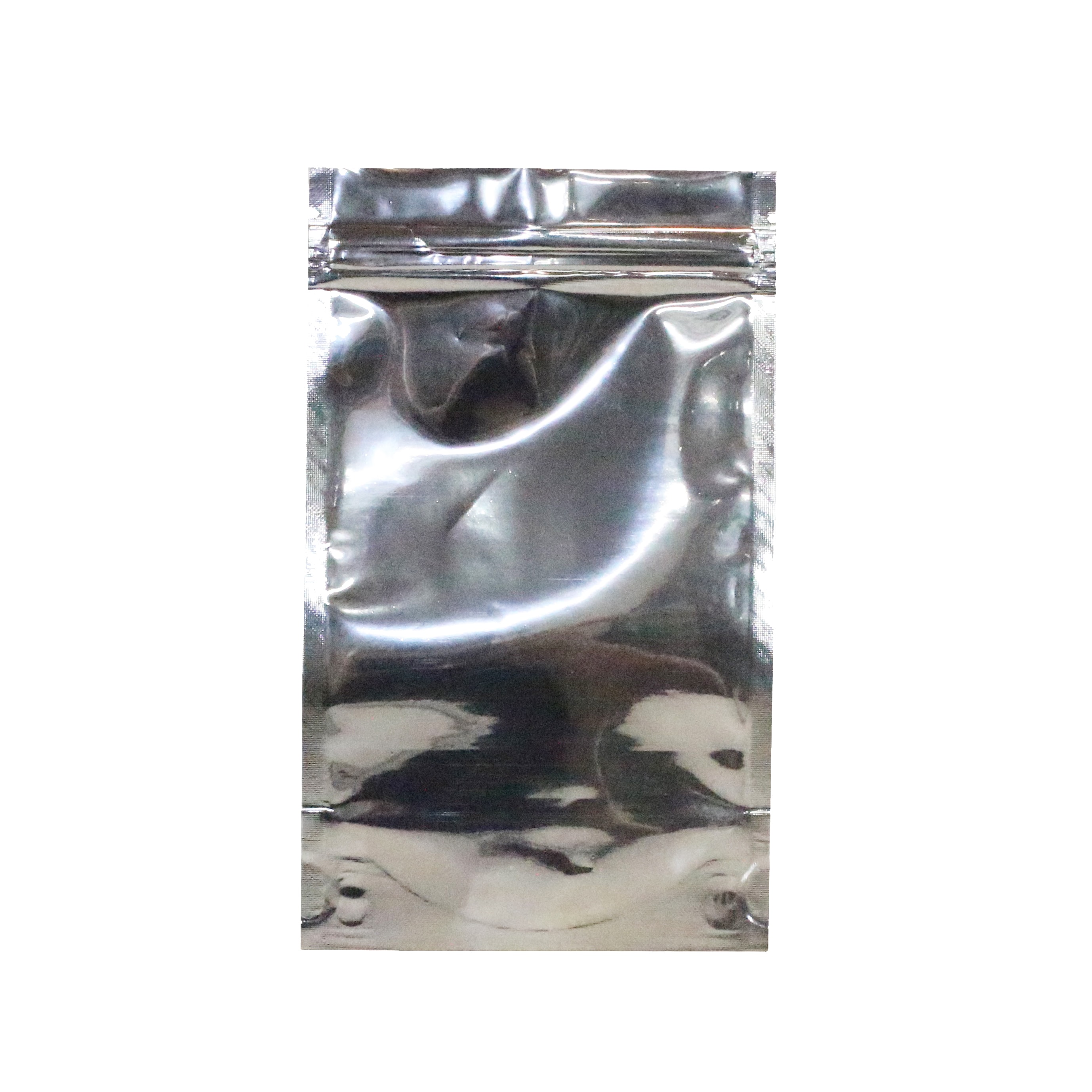 1/4 Ounce Mylar Dispensary Bags - Silver/Clear, 1000 pieces