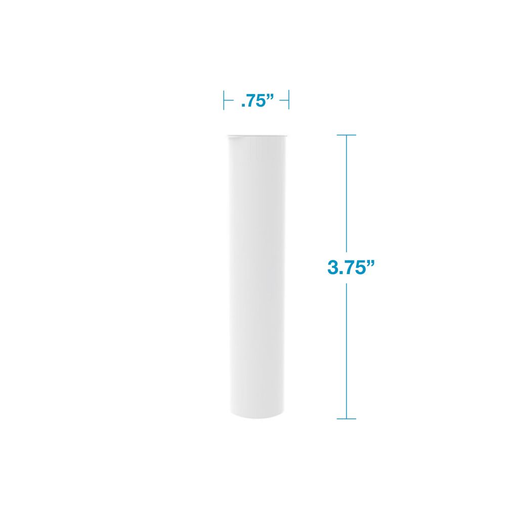 98mm Opaque White Pre Roll Tubes (600Qty) - Bulk Wholesale Marijuana ...