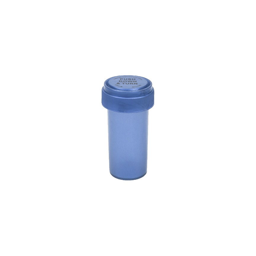 13 Dram Opaque Blue Reversible Cap Vials (275qty) | Wholesale ...