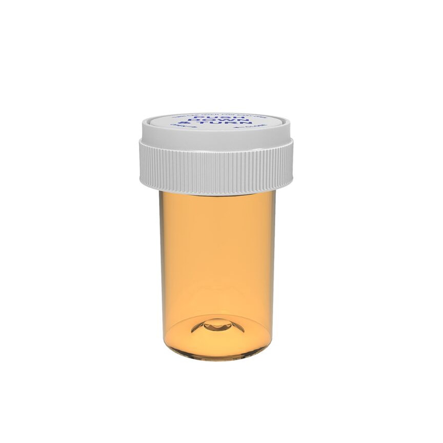 20 Dram Amber Reversible Vials (240qty) | Bulk Wholesale Dispensary ...