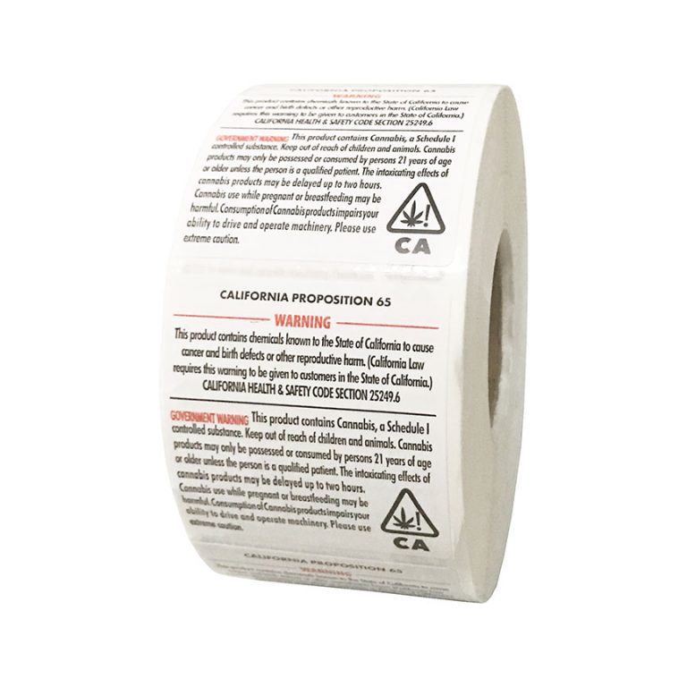 Medical Marijuana Labels for RX Cannabis - 420 Stock