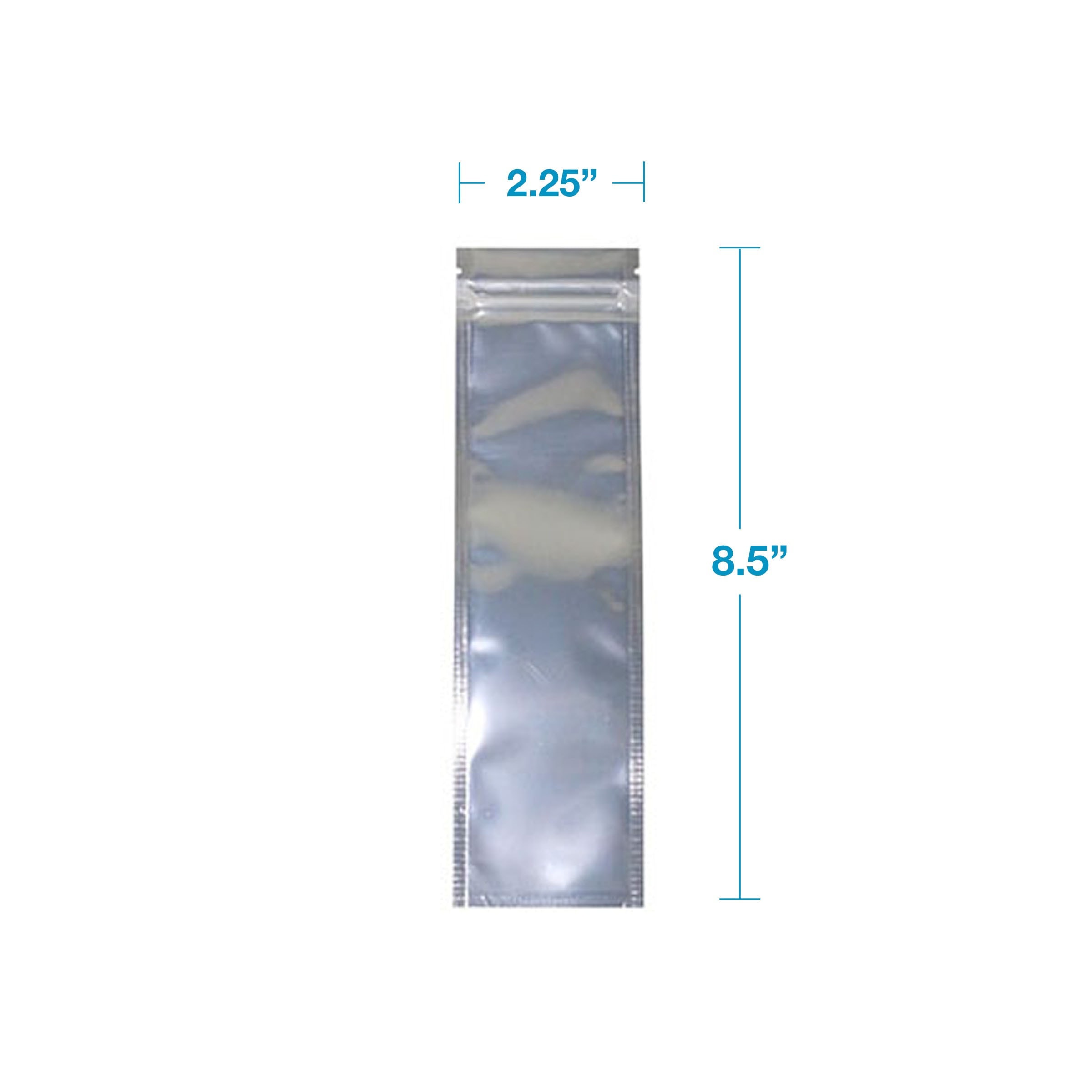 White/Clear Syringe Mylar Bags (1,000Qty) | Bulk Wholesale Marijuana ...