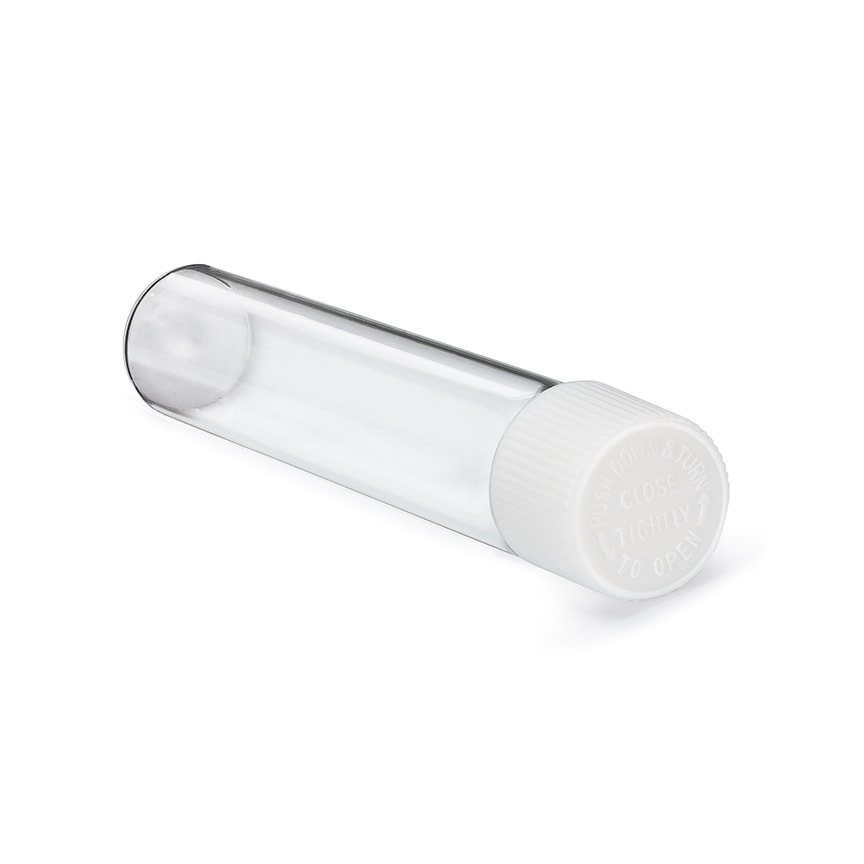 White Cap Child Resistant Pre-Roll Tubes (400Qty) | Bulk Wholesale ...