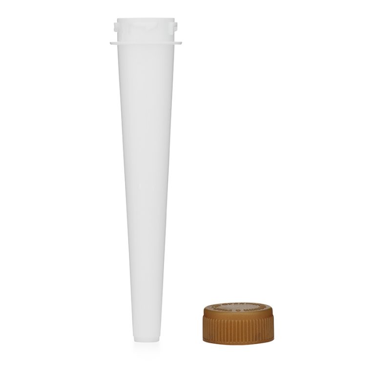 102mm CR Cone Pre-Roll Tube Opaque White (1000Qty) - Bulk Wholesale ...