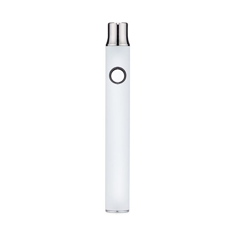 White Adjustable Heat Vape Battery w/ USB Charger + Case - Bulk ...